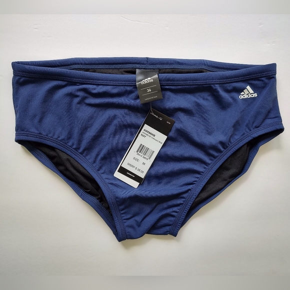 adidas | Swim | New Adidas Infinitex Mens Navy Blue Waterpolo Swim ...